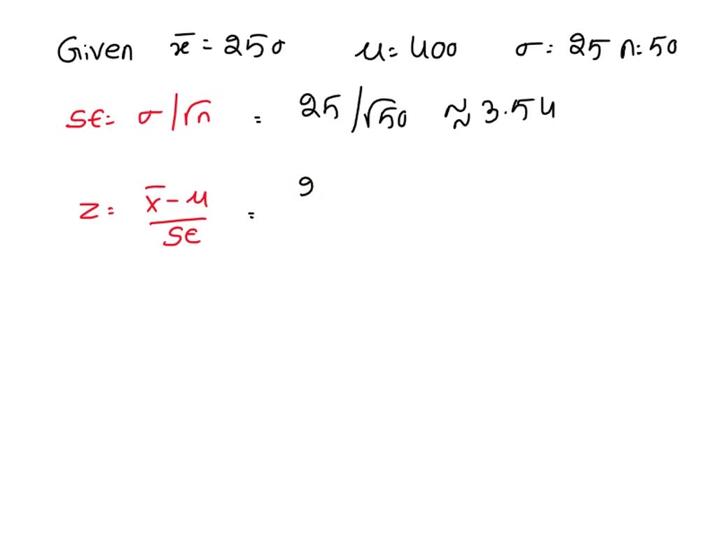 SOLVED: 2. A Telecom service provider claims that individual customers pay on an average 400 rs ...
