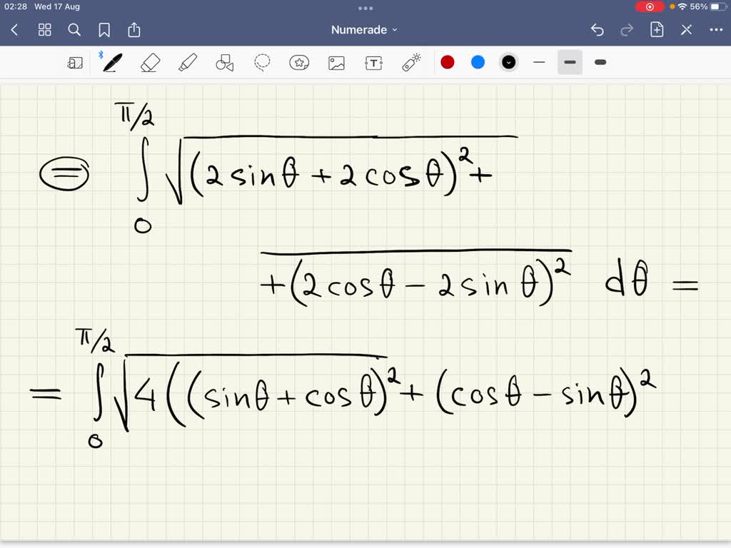 SOLVED: Calculate the arc length of the cardioid with polar equation r ...
