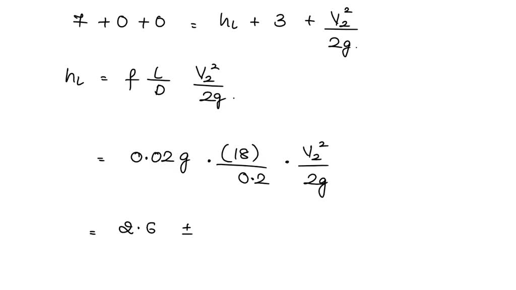 SOLVED: The two water tanks are connected together using the 200-mm-diameter pipes. the friction ...