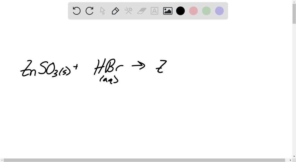 SOLVED: Predict the products of the following reaction. If no reaction ...