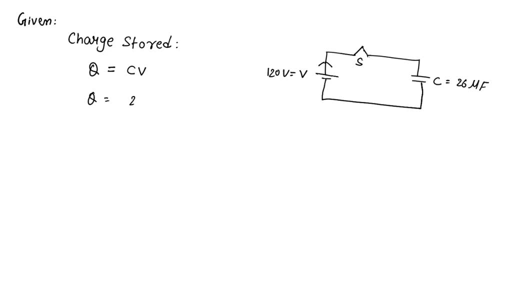 SOLVED: The capacitor in the figure has capacitance of 26 pF and is ... SOLVED: The capacitor in the figure has capacitance of 26 pF and is ...