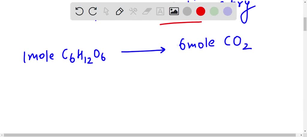 SOLVED: The reaction for producing glucose in plants, called ...