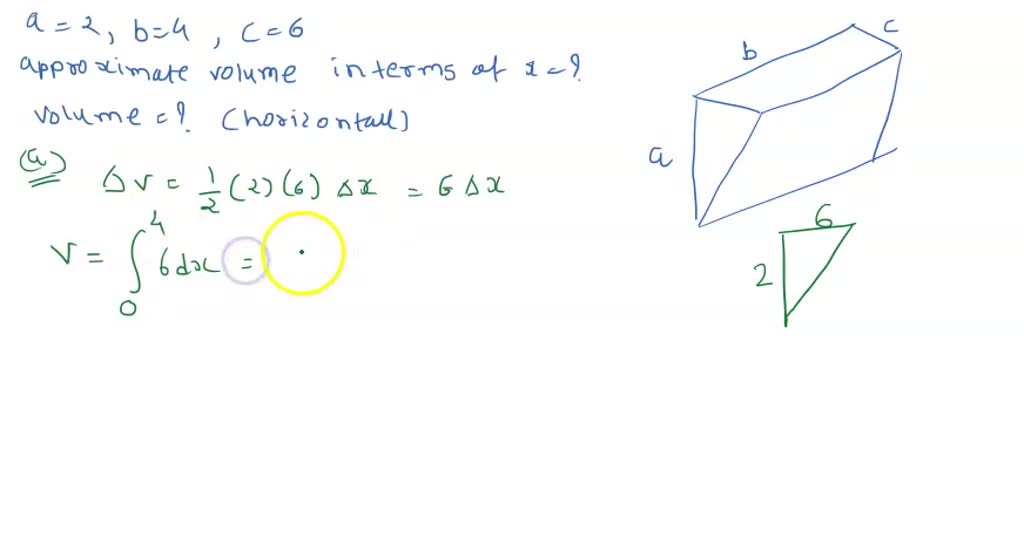 SOLVED: 42 points My Moles The figure below shows a solid with both rectangular and triangular ...