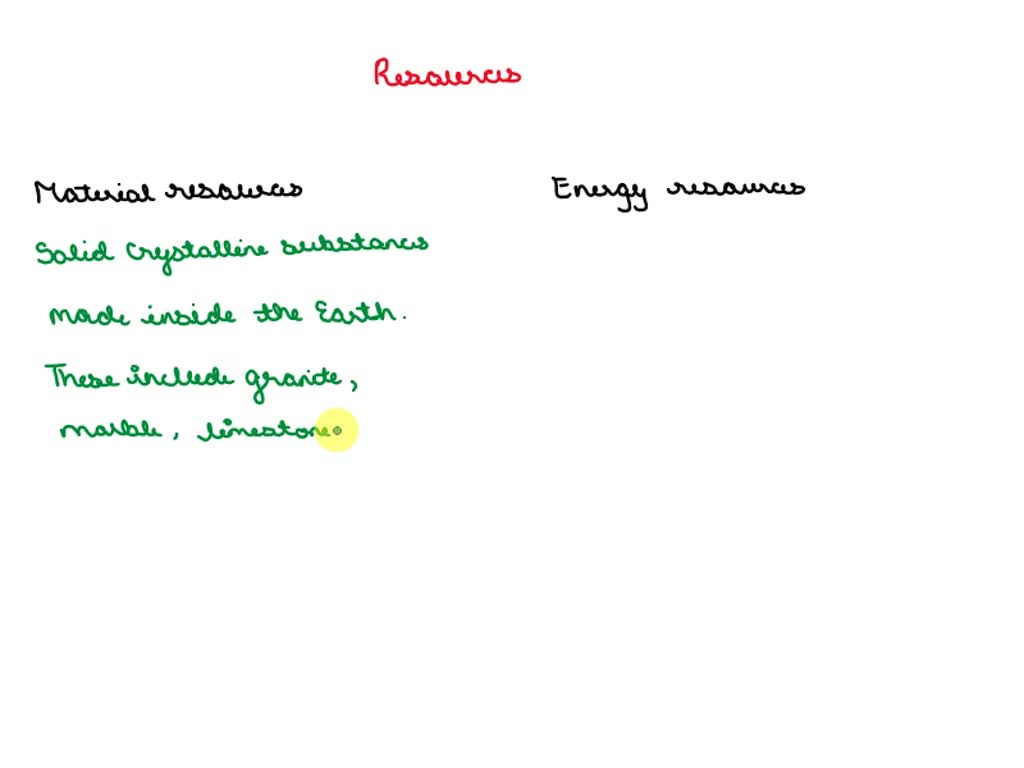 What are the differences between flow resources and continuous ...