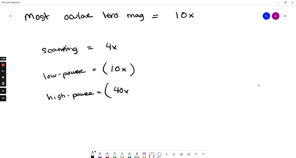 SOLVED: Calculating Total Magnification Calculating total magnification ...