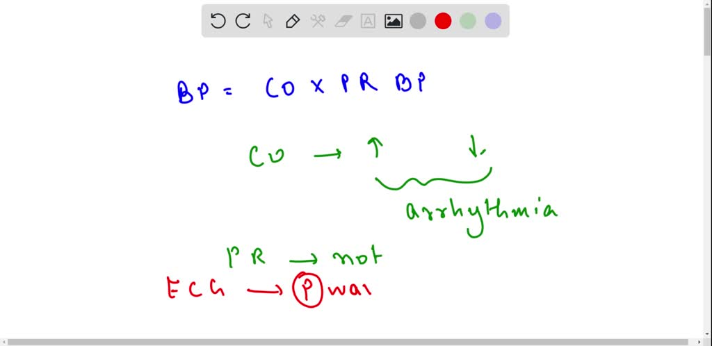 SOLVED: What element of the BP = CO x PR formula is altered in atrial ...