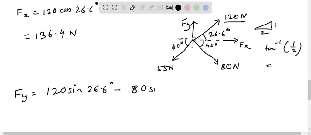 SOLVED: 2-31. Determine the resultant of the force system shown in ...