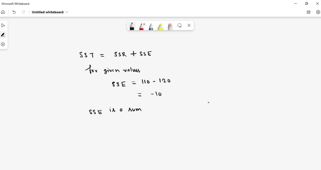 SOLVED: If SSR = 120, why is iL impossible for SST to equal 110? Choose the correct answer below ...