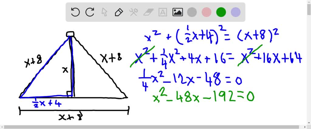 SOLVED: A flagpole is supported by a wire fastened 27 feet from its ...
