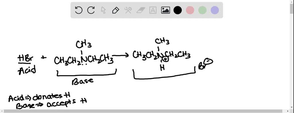 SOLVED: Complete the equation for the following acid-base reaction by ...