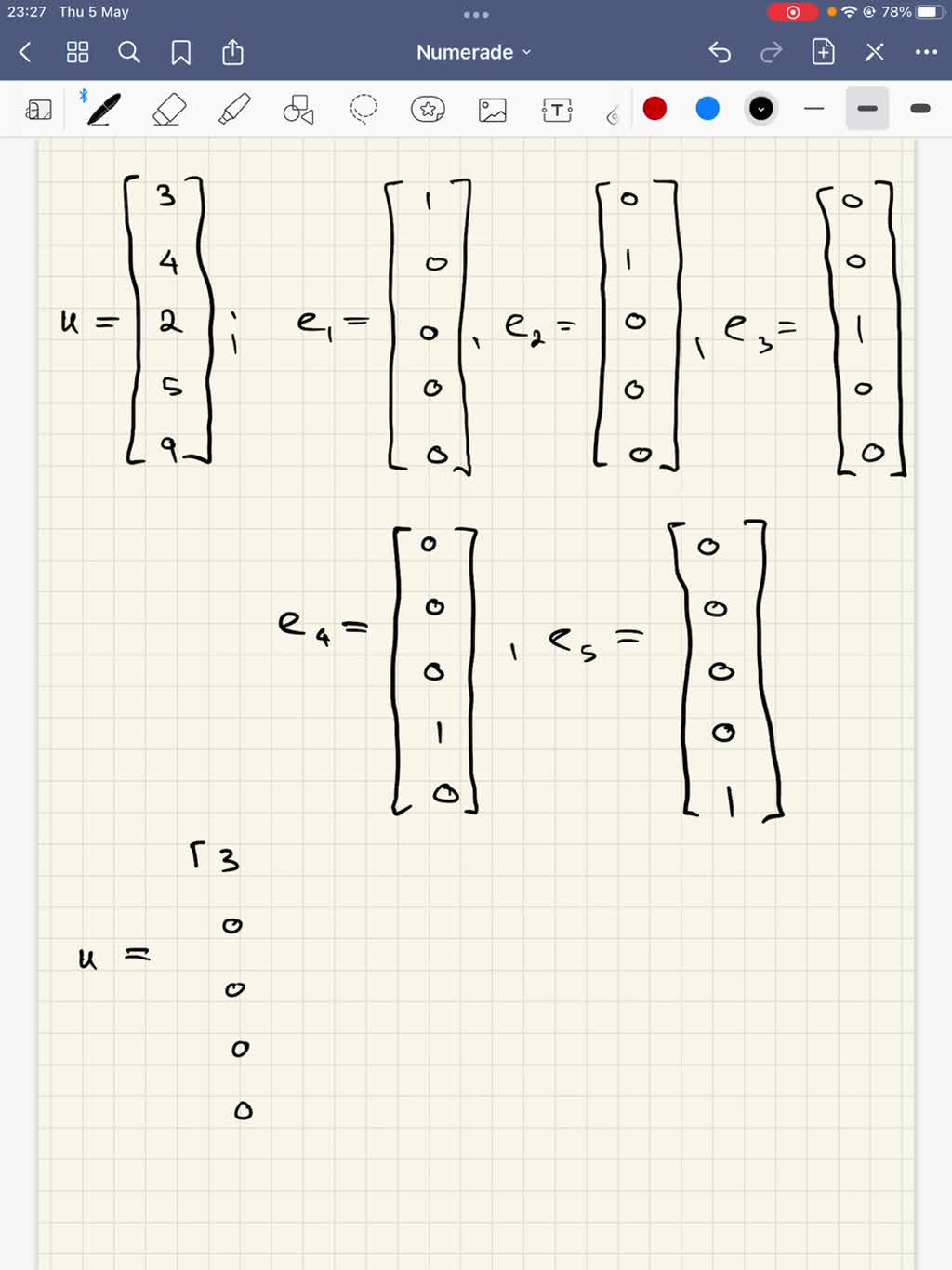 VIDEO solution: Basis 93 for R? contains the vectors 10 and Basis ...