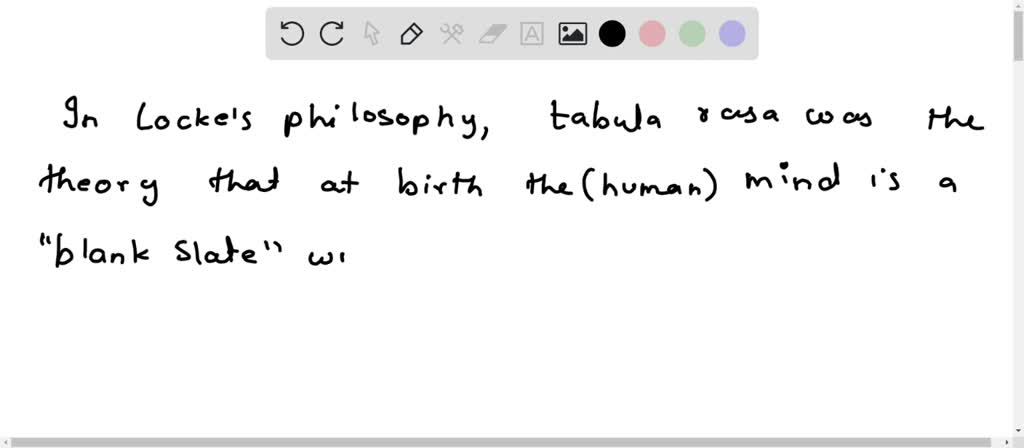 SOLVED: A famous actor says, "I was born with a blank slate, and that ...