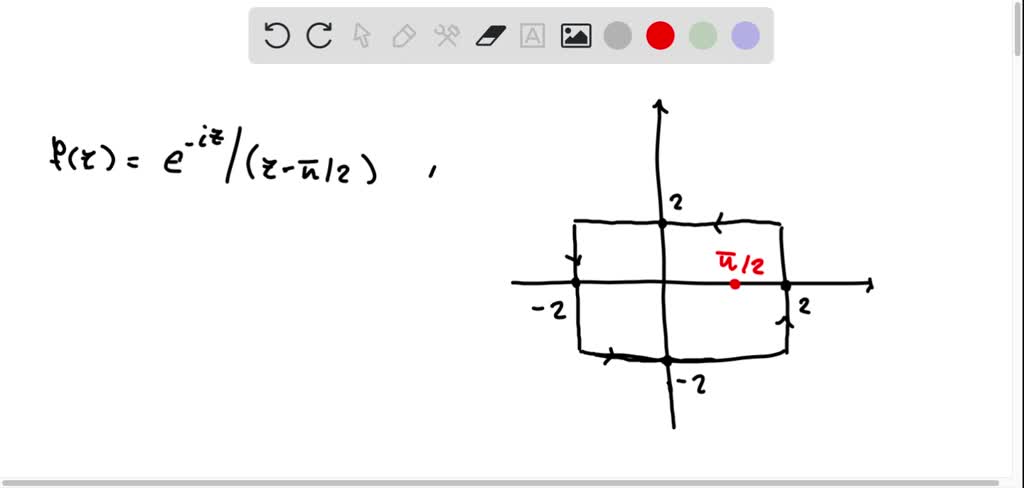 Solved Let C Denote The Positively Oriented Boundary Of The Square Whose Sides Lie Along The