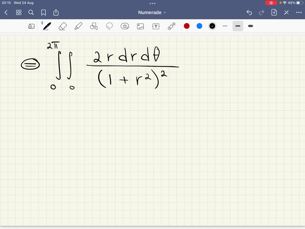 SOLVED: Draw the integration region for the integral given in Cartesian ...