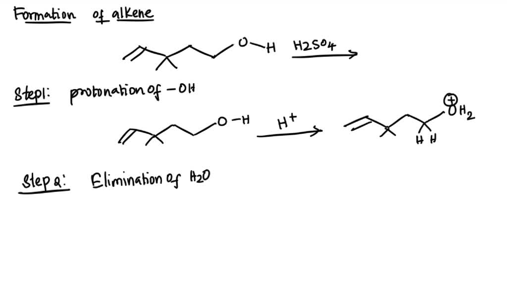 SOLVED: Predict the product of the following reaction and then draw the stepwise mechanism: Part ...
