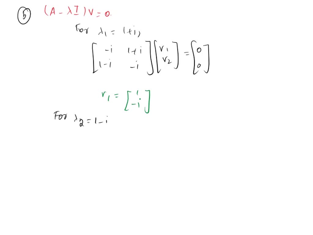 SOLVED: 2a. Given a linear system of equations Av = b with a symmetric positive definite matrix ...