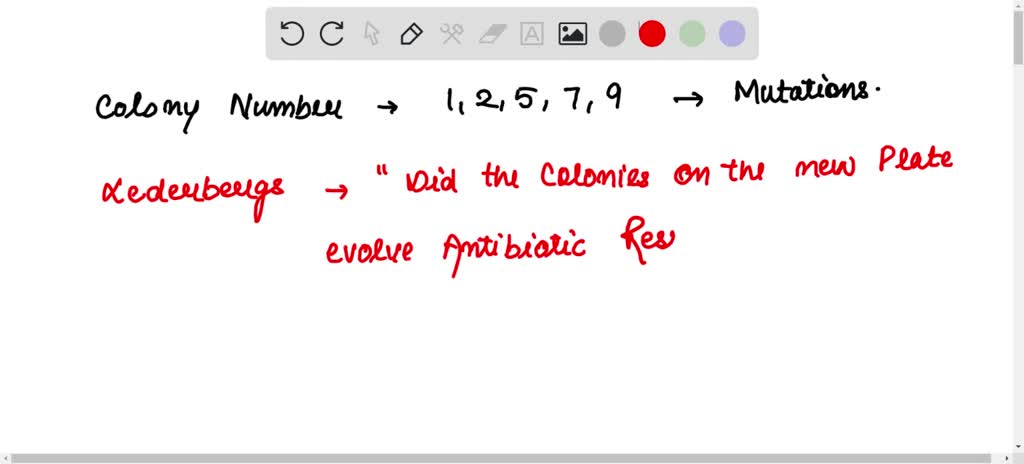 SOLVED: Joshua and Esther Lederberg devised a simple technique, called ...