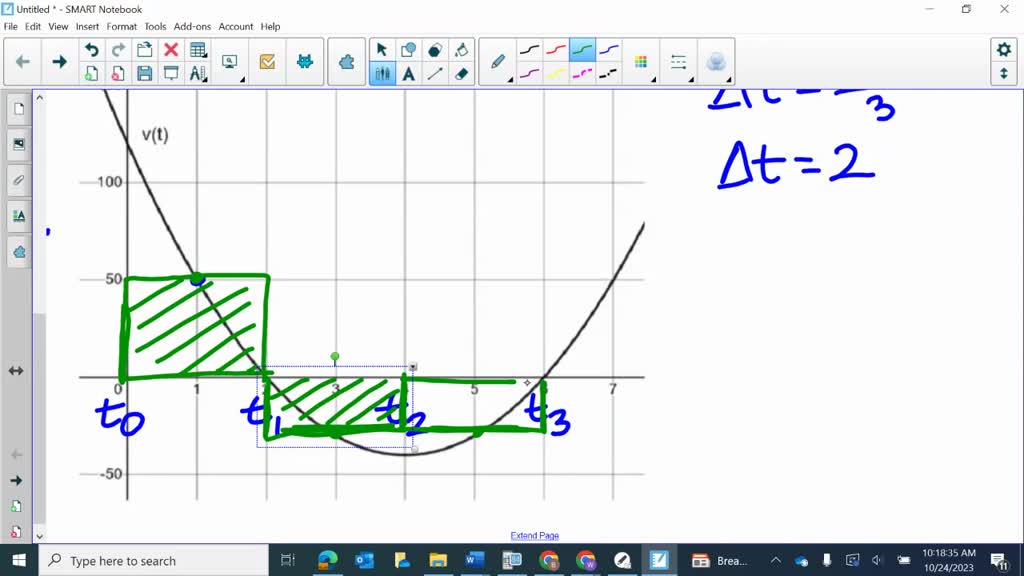 Solved 3 Point An Object Moves Along Straight Line With Velocity V T