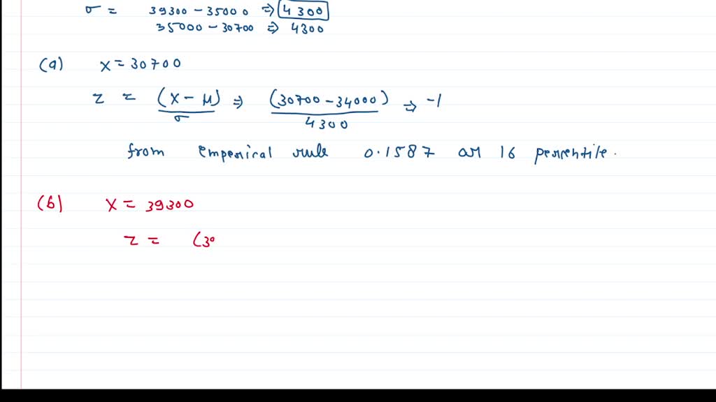 SOLVED: (b) The life spans of three randomly selected tires are 30,700 miles; 39,300 miles; and ...