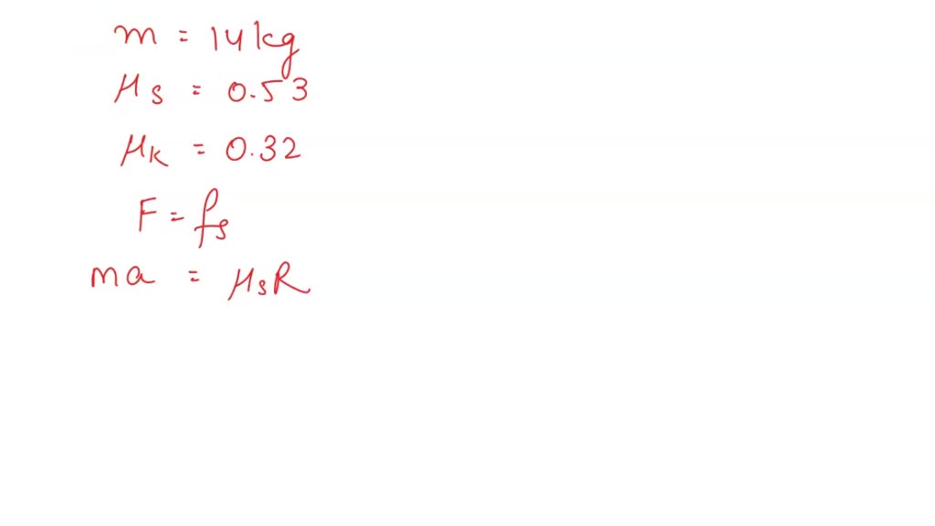 SOLVED: Part € What Is the maximum acceleration the belt can have ...