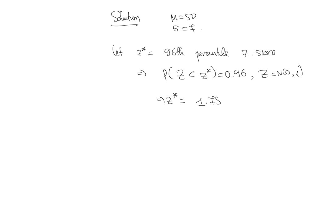 SOLVED: Assume the random variable X is normally distributed with mean ...