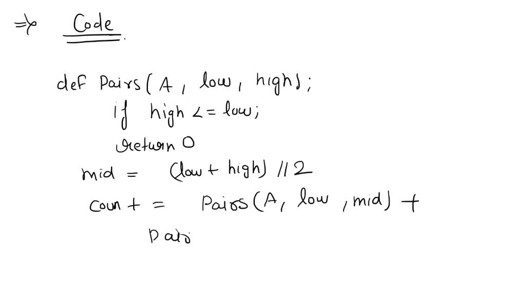 Solved 6 On The Range Again 15 Points Given An Array A Containing N Integers Aoa1an