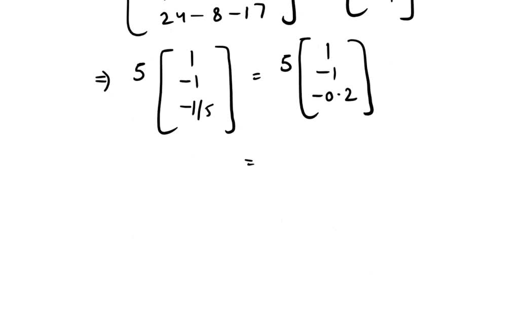 SOLVED: Q1) Using power 'method nnd the shift power method, find two eigenvalues and the ...