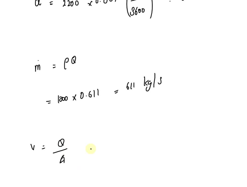 SOLVED: Calculate the velocity of water flowing through a pipe system in which the flow first ...
