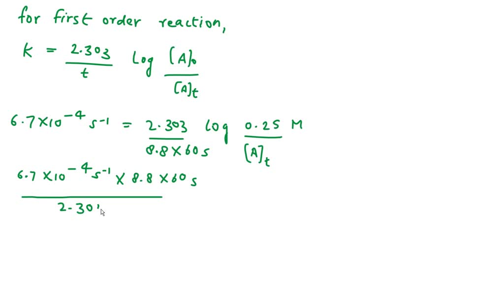 Video Answer For A First Order Reaction Takes 40 Min For 44 OFF