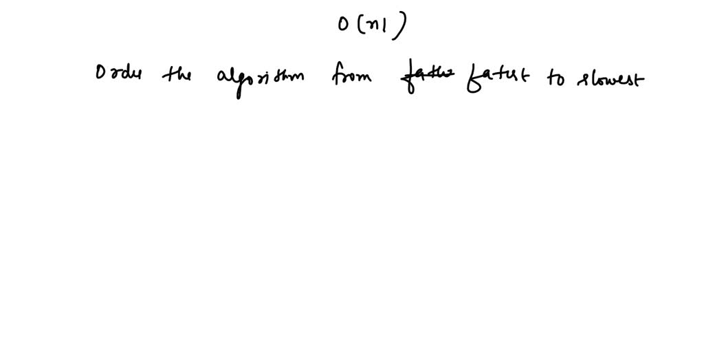 Solved 1 Which Of The Following Is Not O N 2 1 15 10 X N 12099 2