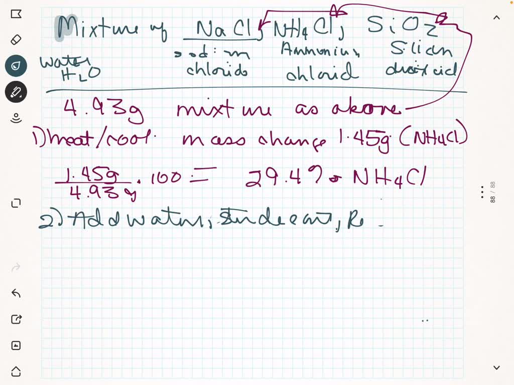 SOLVED: Give the chemical formula for: sodium chloride b) silicon ...