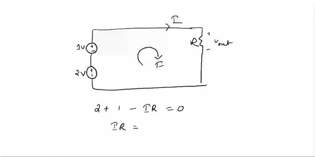 SOLVED: Define the following equation: VT=V₁ + V₂ + V3... Cannot ...