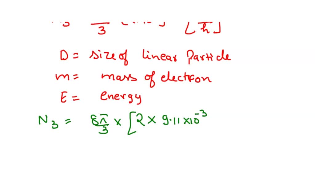SOLVED: Problem 1 How many distinct stationary particle-in-a-box ...