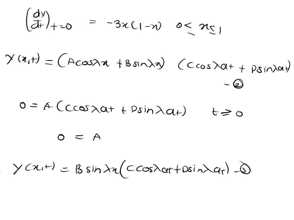 SOLVED: solve both a and b. a) A tightly stretched string with fixed ends x = 0 and x = L is ...