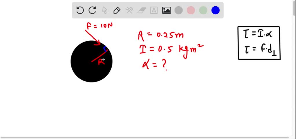 SOLVED: A wheel of 0.50 m radius rotates at 7.5 rev/s. What is the ...