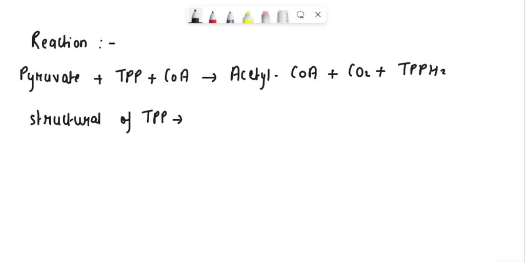 SOLVED: Pyruvate dehydrogenase (PDH) is the rate-limiting step enzyme ...