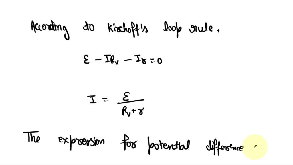 SOLVED: Unlike the idealized voltmeter, a real voltmeter has a resistance that is not infinitely ...