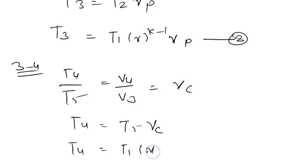 SOLVED: An air-standard cycle, called the dual cycle, with constant ... SOLVED: An air-standard cycle, called the dual cycle, with constant ...