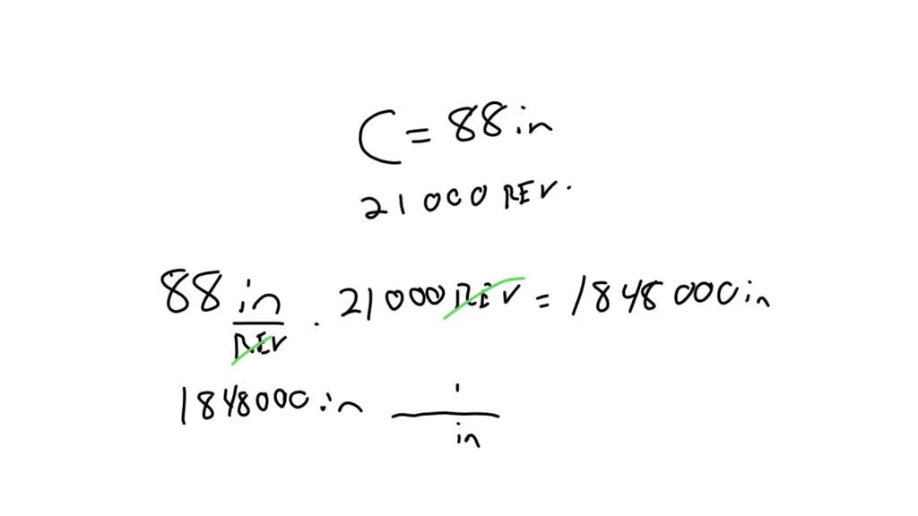 SOLVED: If the circumference of each tire on a vehicle is approximately ... SOLVED: If the circumference of each tire on a vehicle is approximately ...