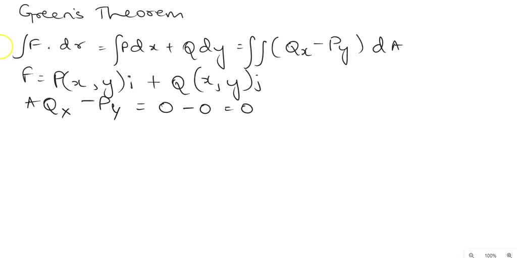 SOLVED: point) Let C be the counter-clockwise planar circle with center at the origin and radius ...