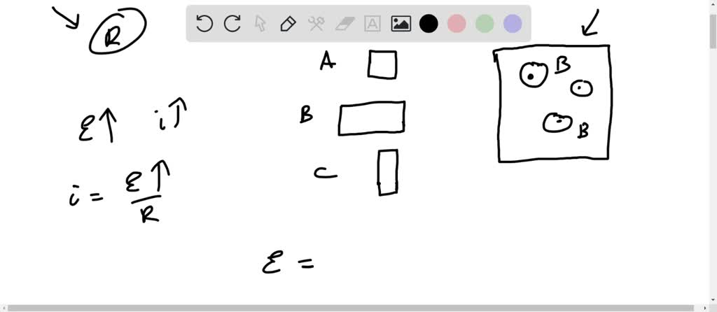 SOLVED: '1. The figure shows three metal coils labeled A, B, and €C ...
