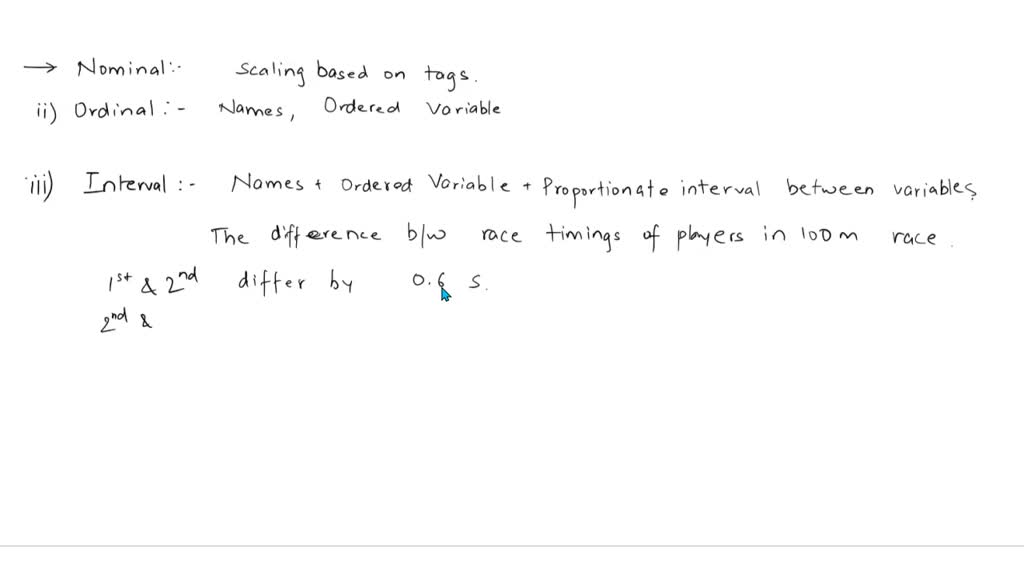 SOLVED: For following variable: "Age in Years" select Nominal the ...