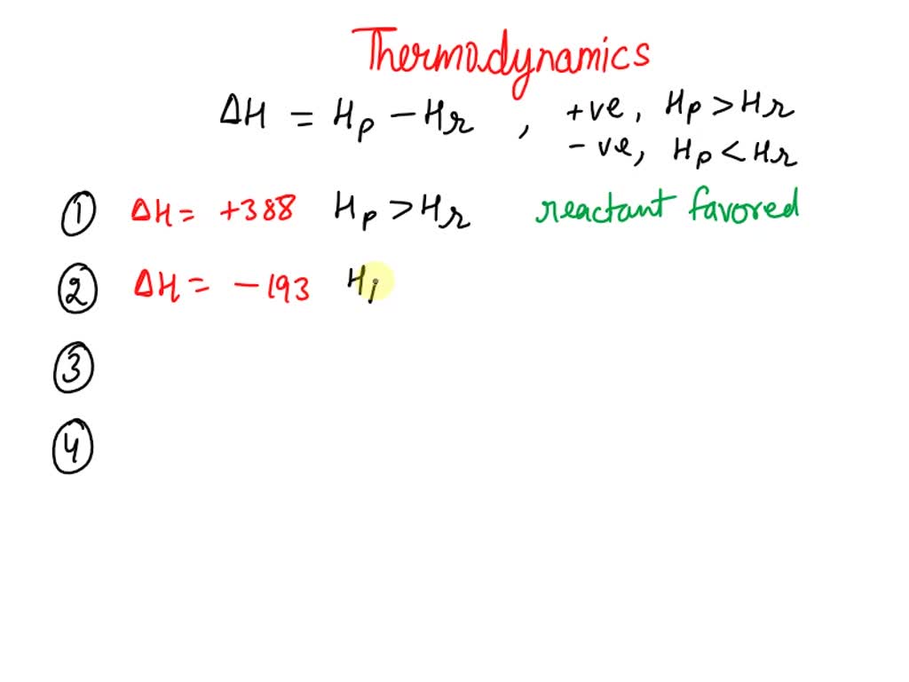 SOLVED: Where possible, classify these systems as reactant-favored or ... SOLVED: Where possible, classify these systems as reactant-favored or ...