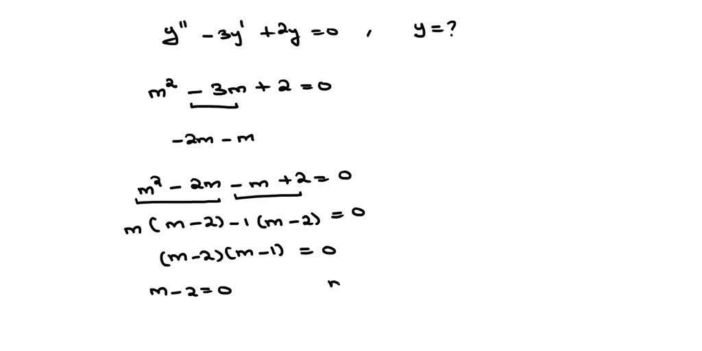 SOLVED: Determine the rank and degree of the differential equation 2 ...