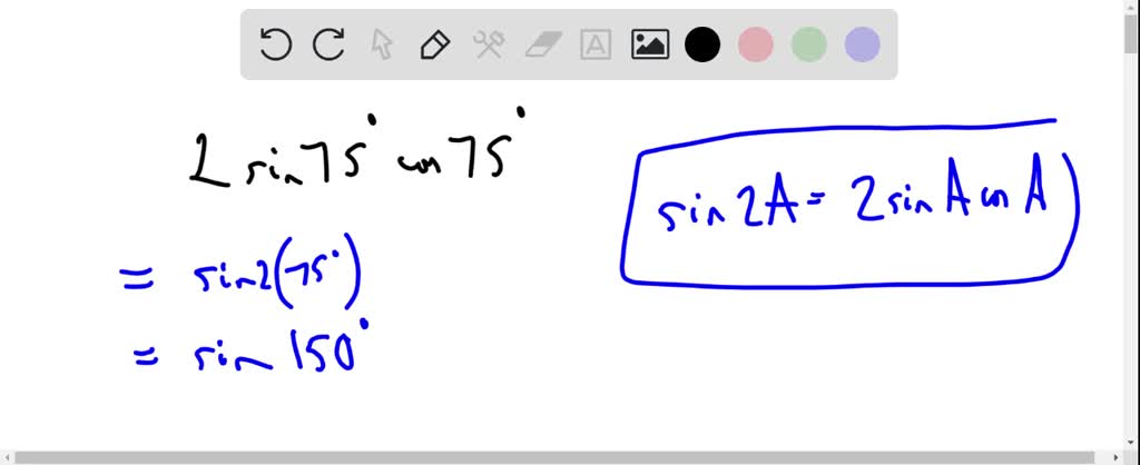 SOLVED: Write the following expression as the sine, cosine, or tangent ...