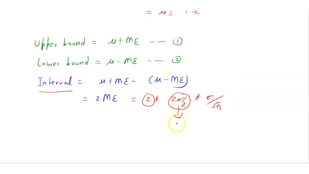SOLVED: In the construction of confidence intervals, if all other ...