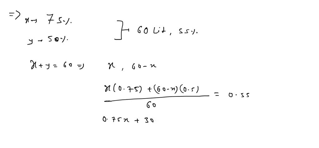 SOLVED: 'Instructions : 1) Define Variables 2) Write system of equation ... SOLVED: 'Instructions : 1) Define Variables 2) Write system of equation ...