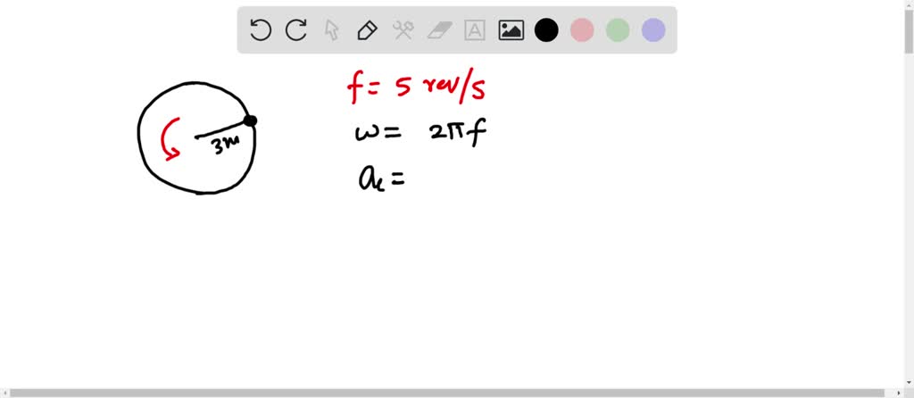 5. A stone is tied to the end of a string and is swung with constant speed around a horizontal ...