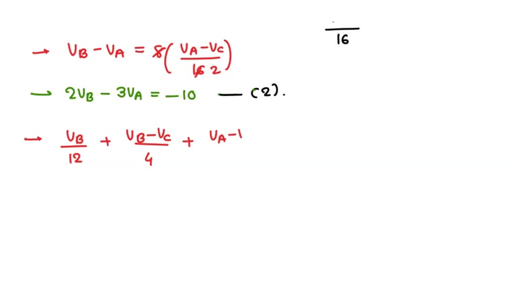SOLVED: 'The circuit below is called bridge circuit: Determine the value of the voltages V1 and ...