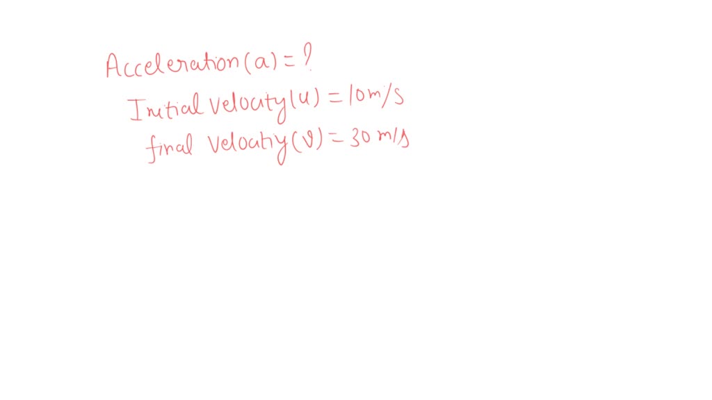 SOLVED: a boy runs a bicycle with velocity of 10 m/s.after10 sec he ...